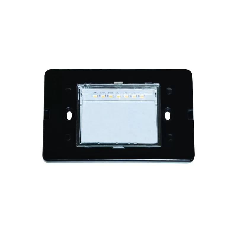 LIFE PUNTO LUCE SEGNAPASSO LED MONTAGGIO A INCASSO RETTANGOLARE 2W ...